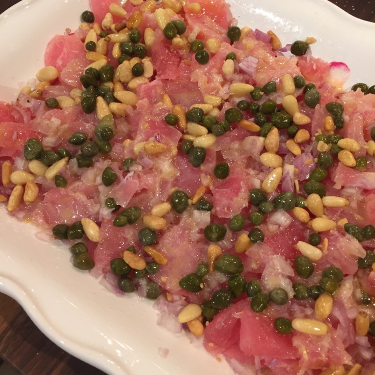 Italian Tuna Crudo | Culinary Works