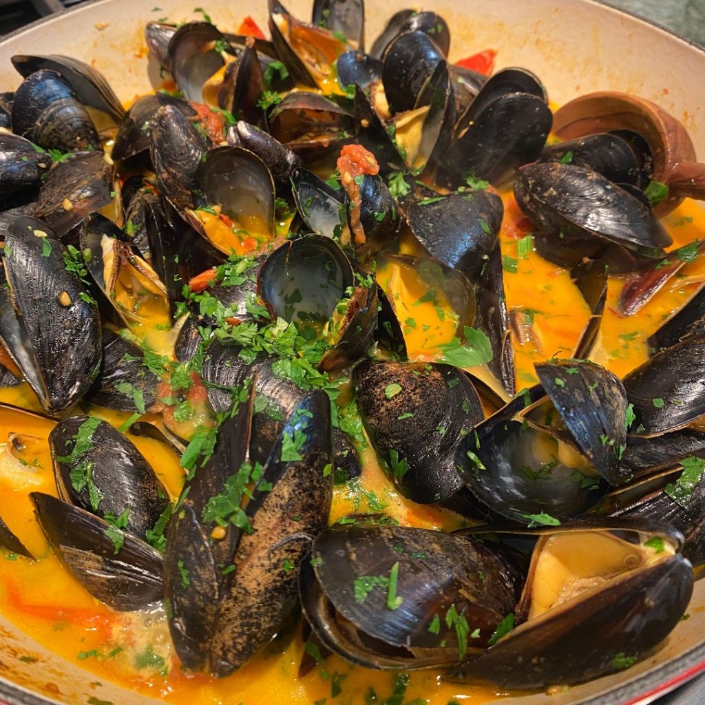 ON TO THE NEXT STEP… COOKING YOUR MUSSELS